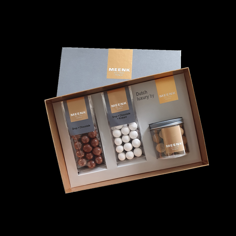 Meenk Drop Cadeau 2 Rijke en stoere smaken, voor ieder wat wils!